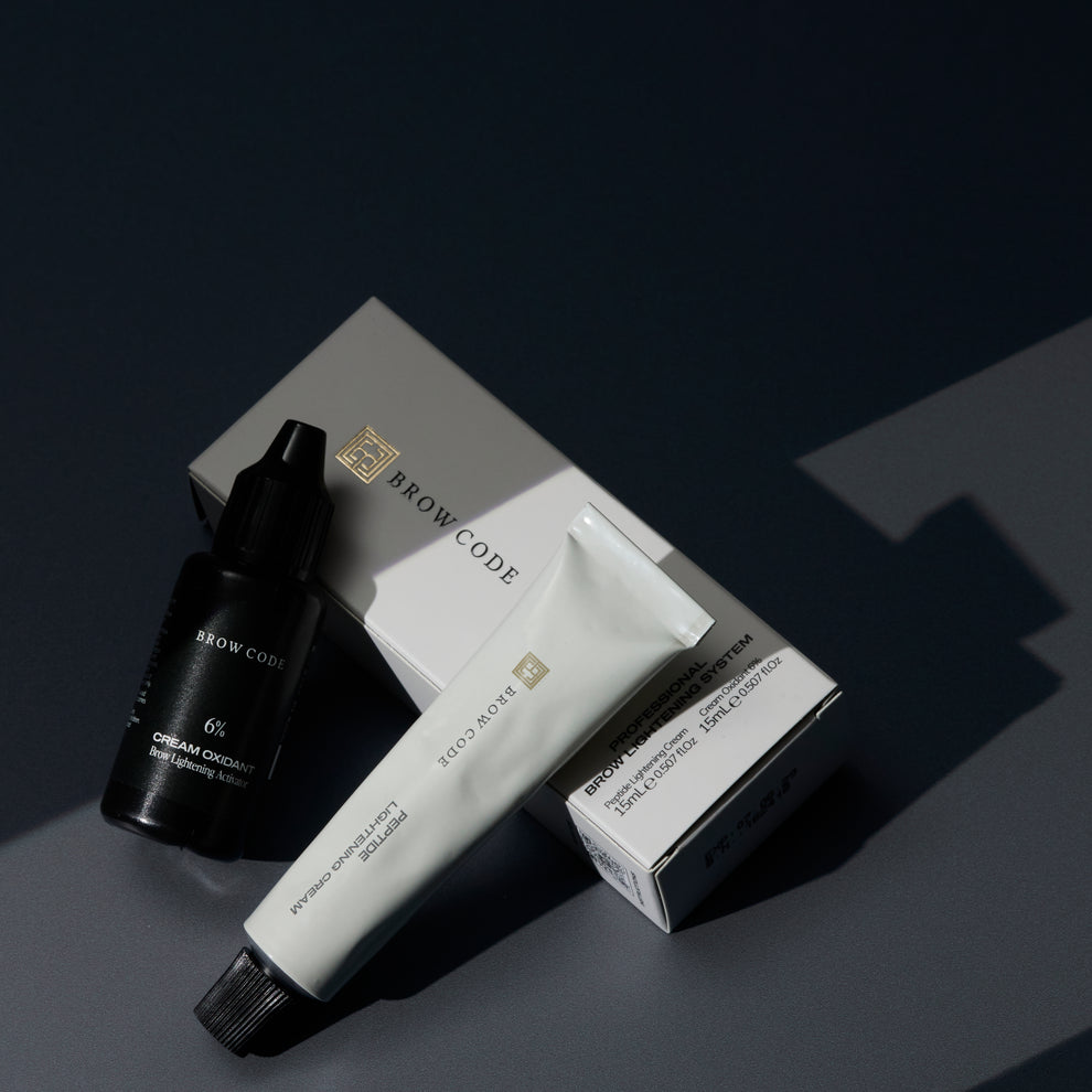 Brow Code Professional Brow Lightening System | Lightens Up to 3 Shades ...